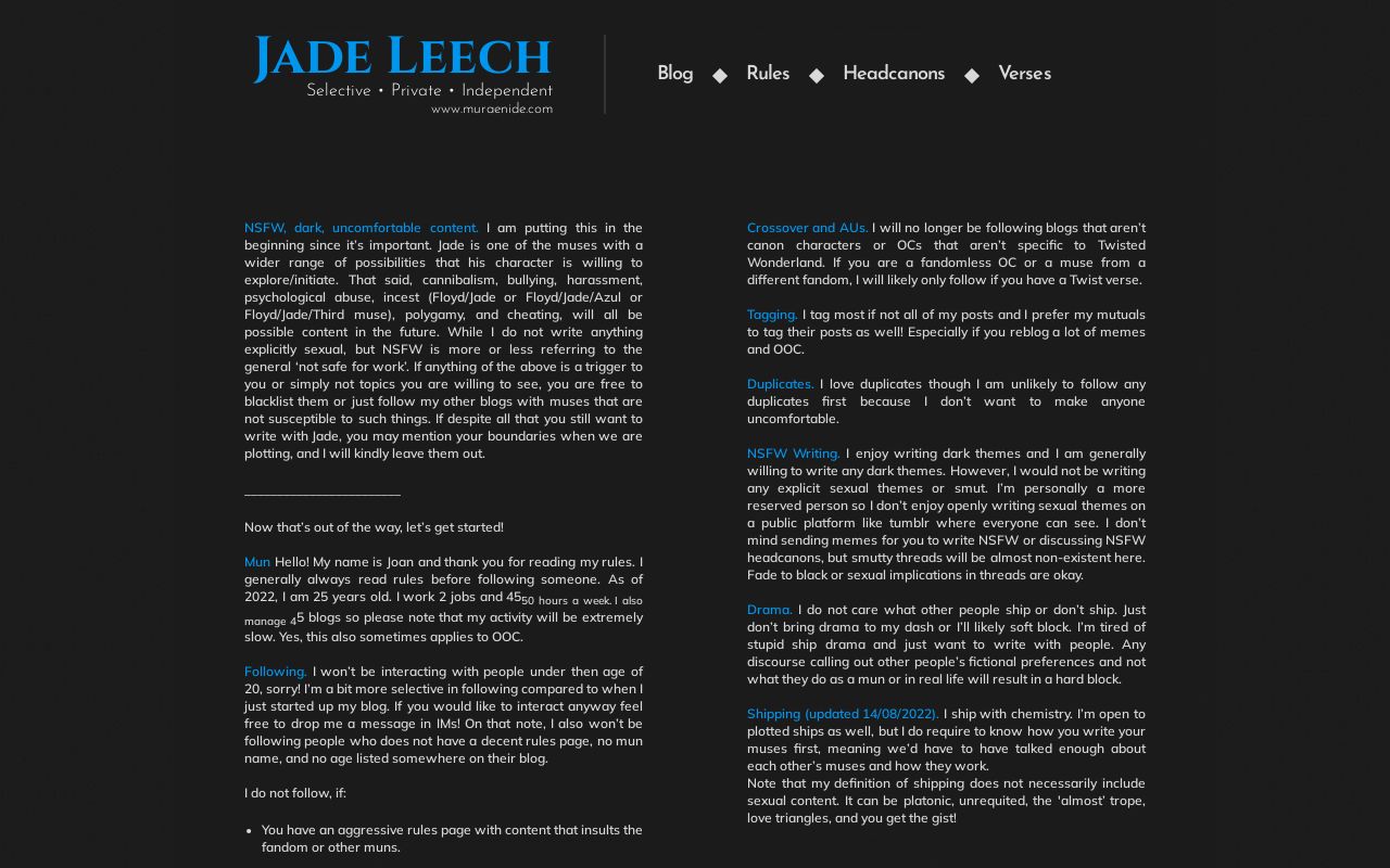 Jade Leech - Main